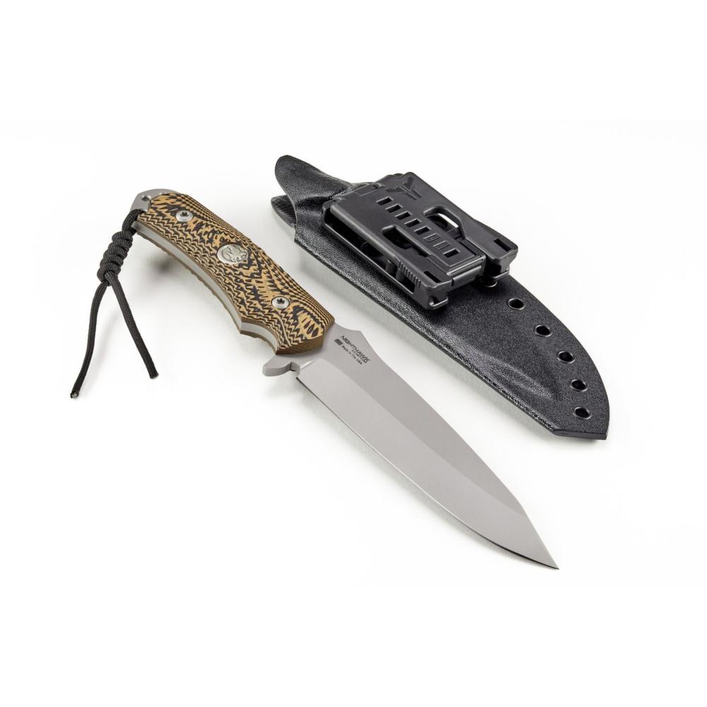 NIGHTHAWK CUSTOM NIGHT FIGHTER COMBAT KNIFE STEVE WOODS 11"
