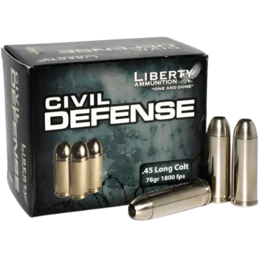 Liberty Ammunition CIVIL DEFENSE .45 LONG COLT
