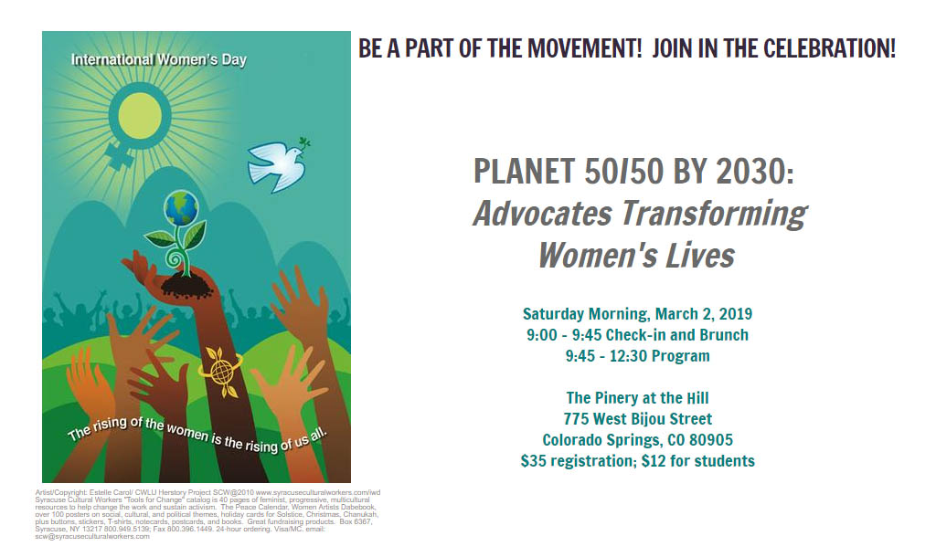 IWD: Transforming Women's Lives IWD: Transforming Women's Lives