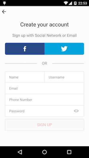 Login 3 Ionic Login Template Ionic Templates