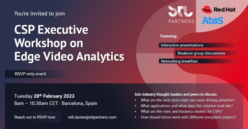 Edge opportunity workshops at MWC 2023 led by London telecom consultancy STL Partners - IssueWire
