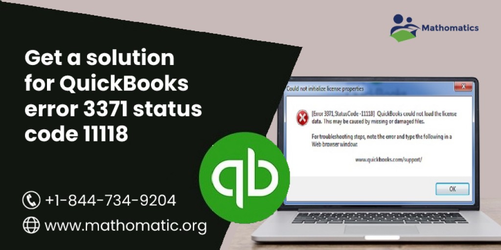 Fix QuickBooks Error 3371 Status Code 11118 Latest Methods IssueWire Fix QuickBooks Error 3371 Status Code 11118 Latest Methods IssueWire