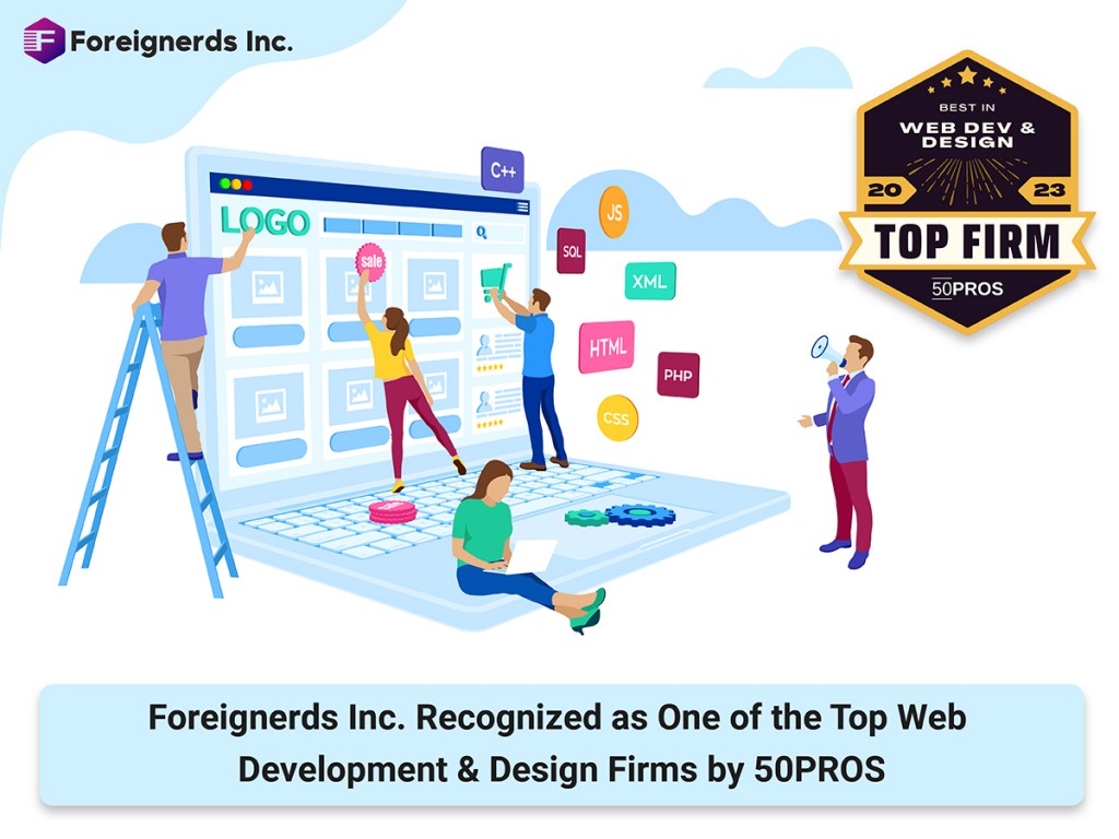 Foreignerds Inc. Recognized as One of the Top Web Development & Design ...