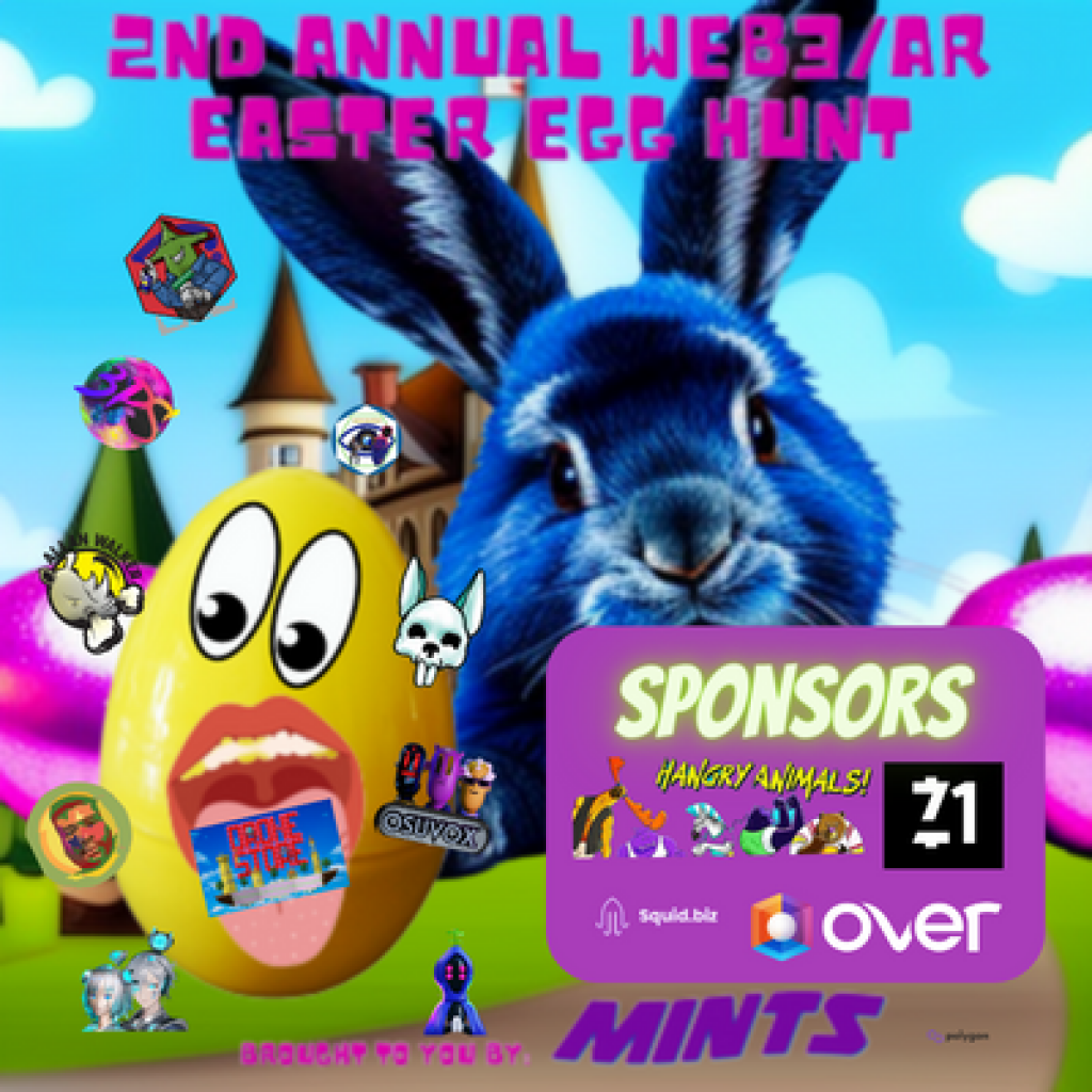 Mints Presents 2nd Annual Web3/AR Easter Egg Hunt Featuring Over 12 ...