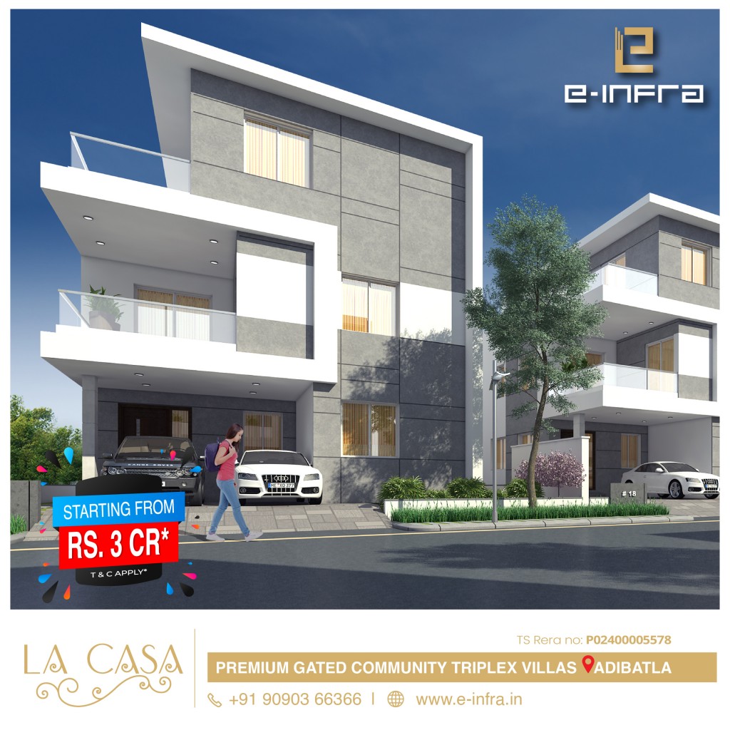 E-Infra Launches La Casa, a Luxurious Villa Community Near Foxconn ...