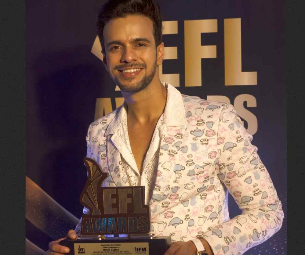Mohit Kumar Wins Emerging Male Model of the Year, West Bengal 2023 ...