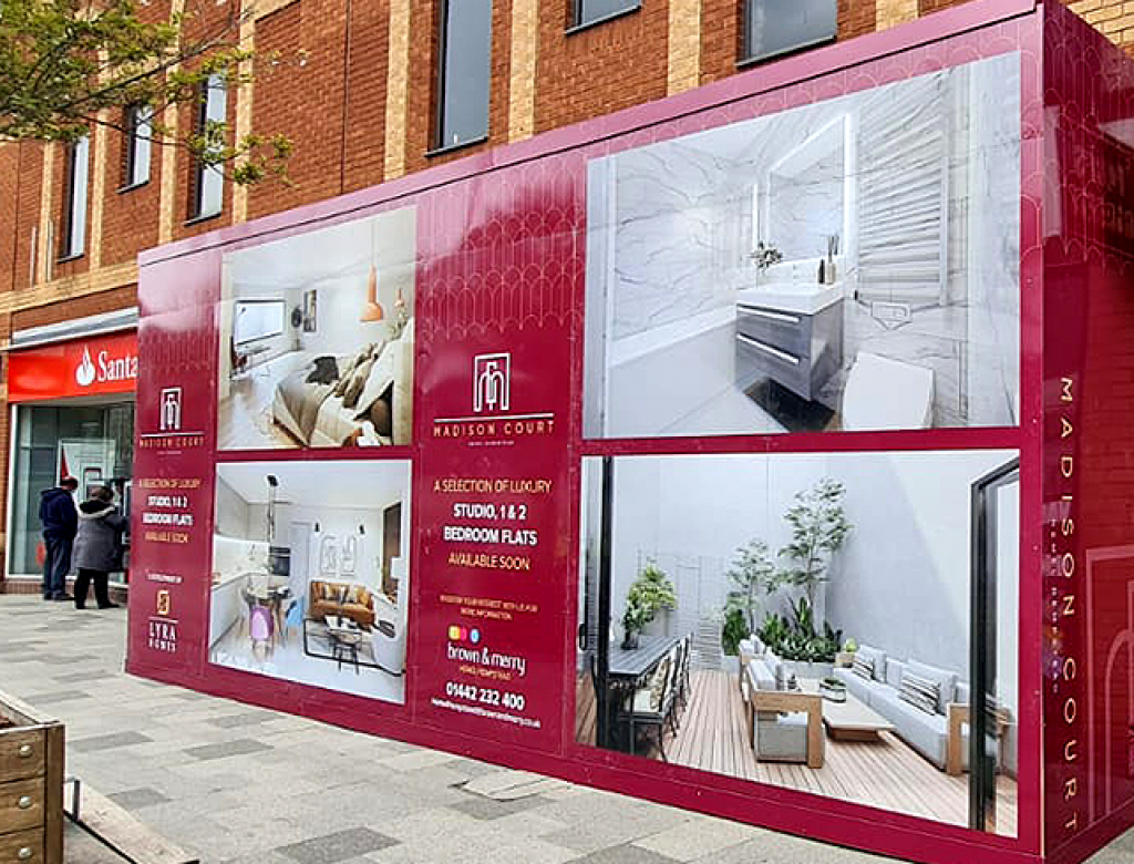 Revolutionising Construction Sites: Innovative Hoarding Graphics and ...