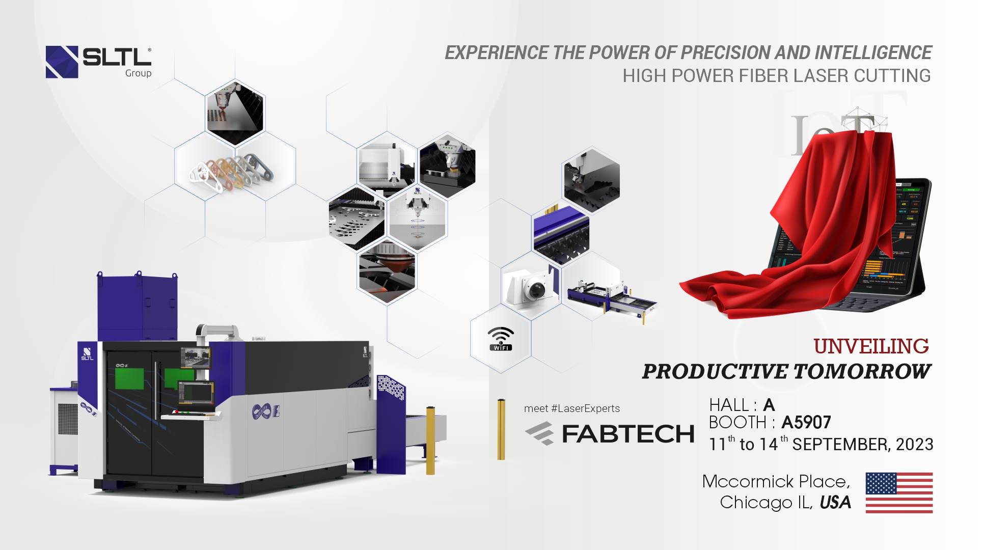 SLTL Group Shines Bright at Fabtech Chicago 2023 with Unveiling of Up ...