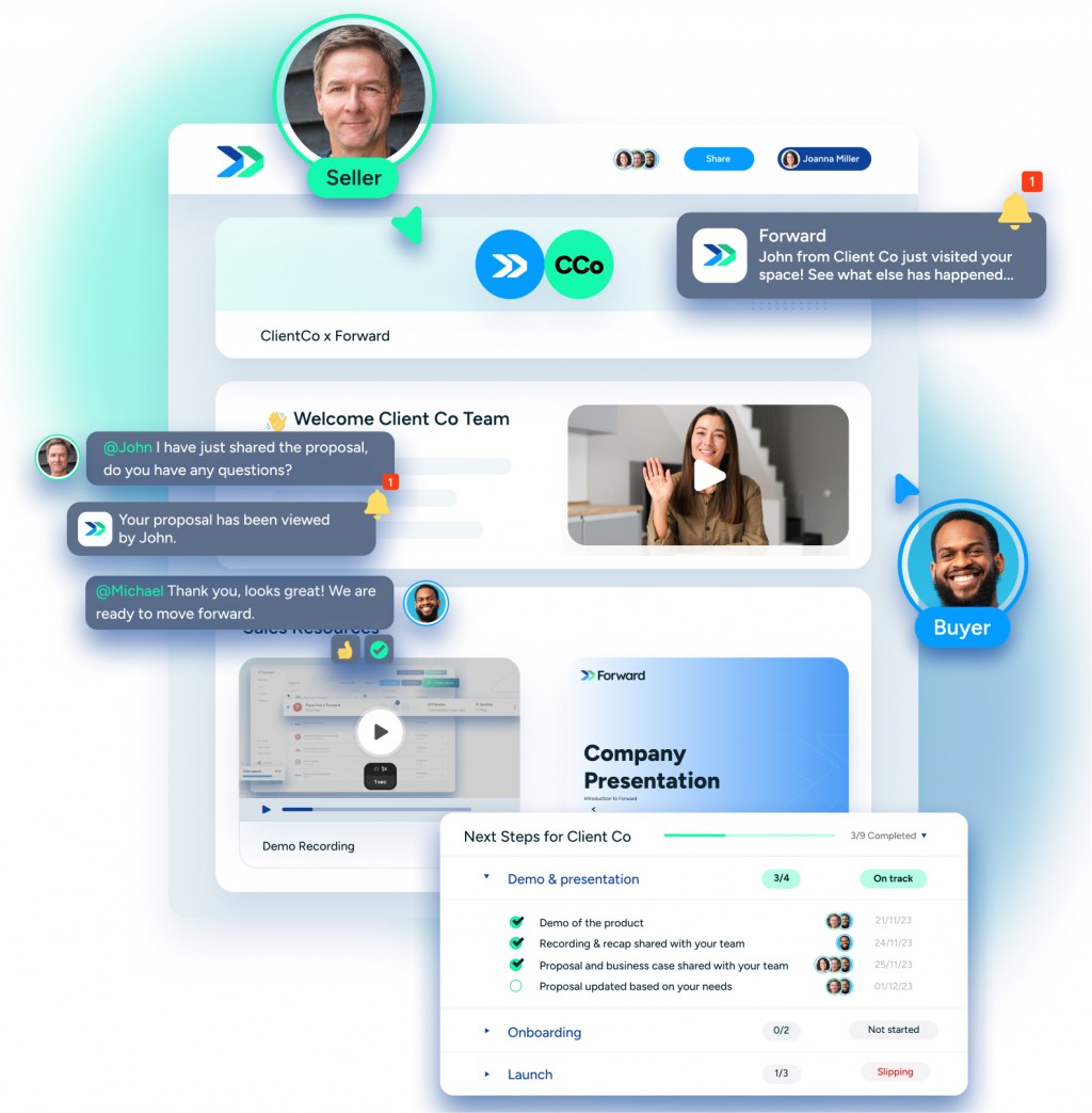Forward Unveils Next-Gen Digital Sales Room to Transform B2B Sales ...