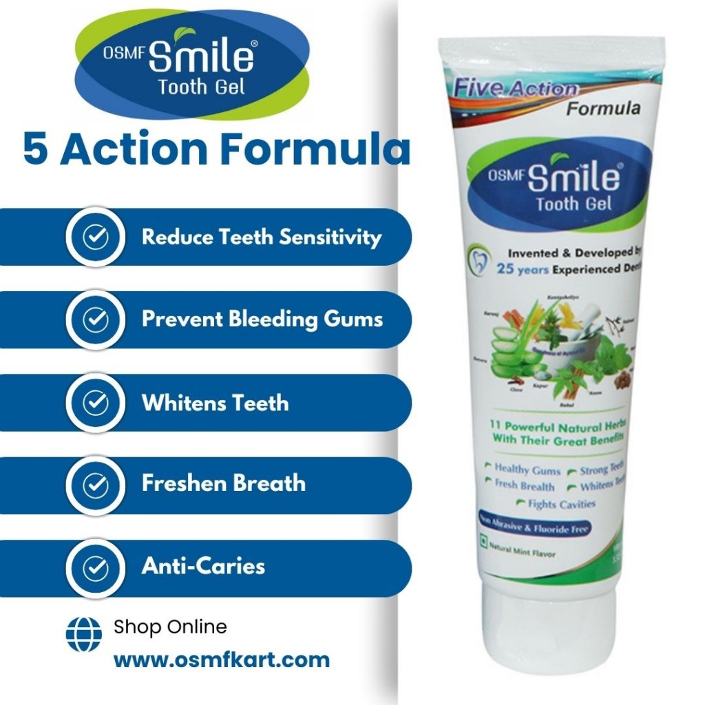 “Dr Agravat Healthcare Ltd Introducing OSMF Smile Toothgel Toothpaste ...