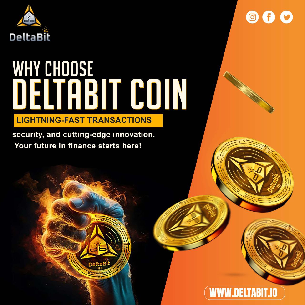 DeltaBit- Welcome to the world of the advanced Multiverse blockchain Ecosystem!! - IssueWire