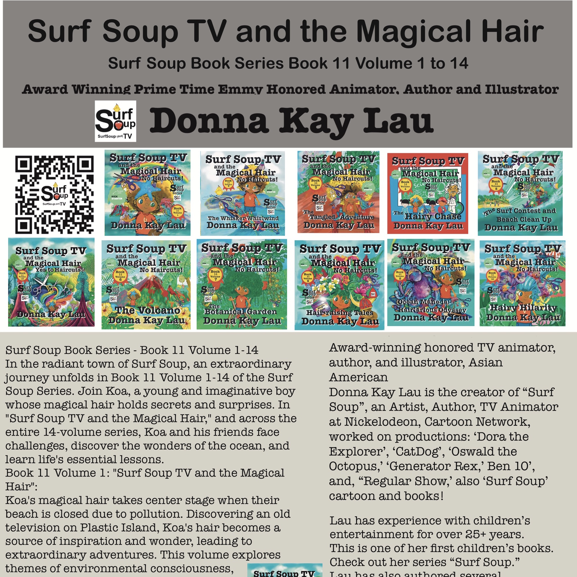 Prime Time Emmy Honored TV Animator & Author Donna Kay Lau Unveils ...