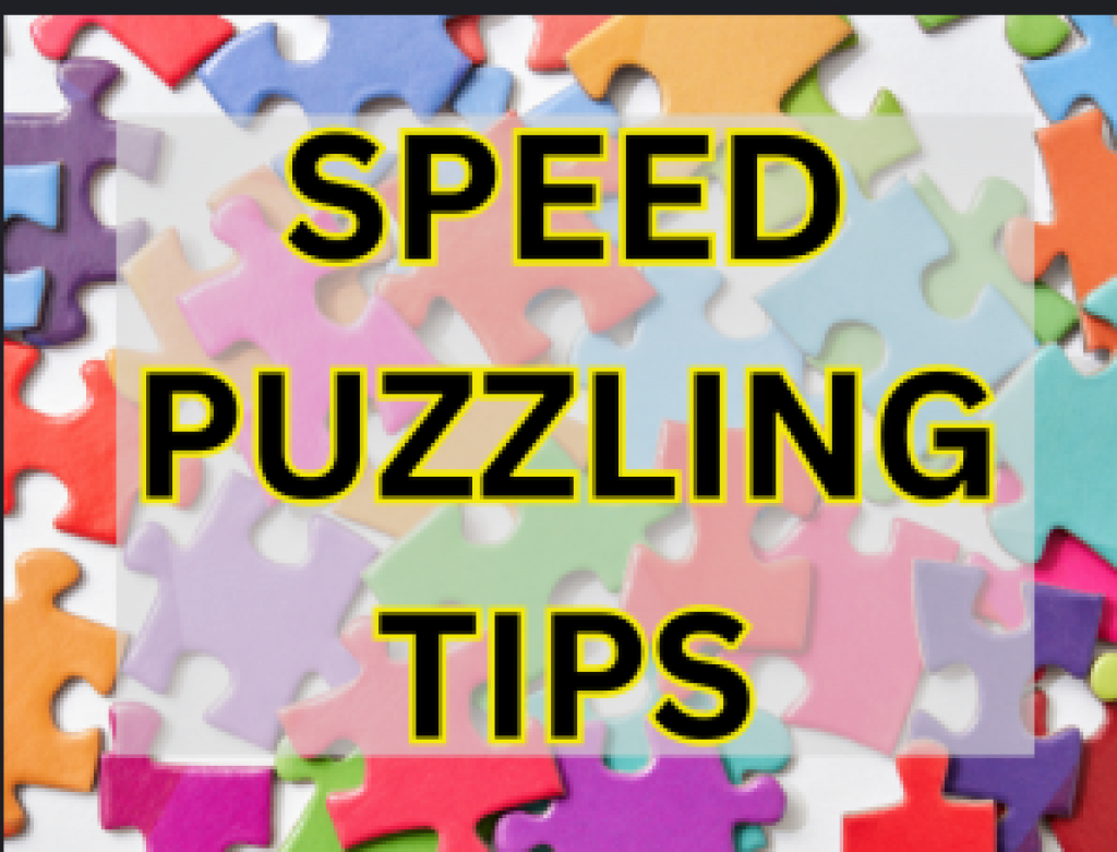 Introducing SpeedPuzzlingTips.com: Ultimate Resource for Speed Puzzling ...