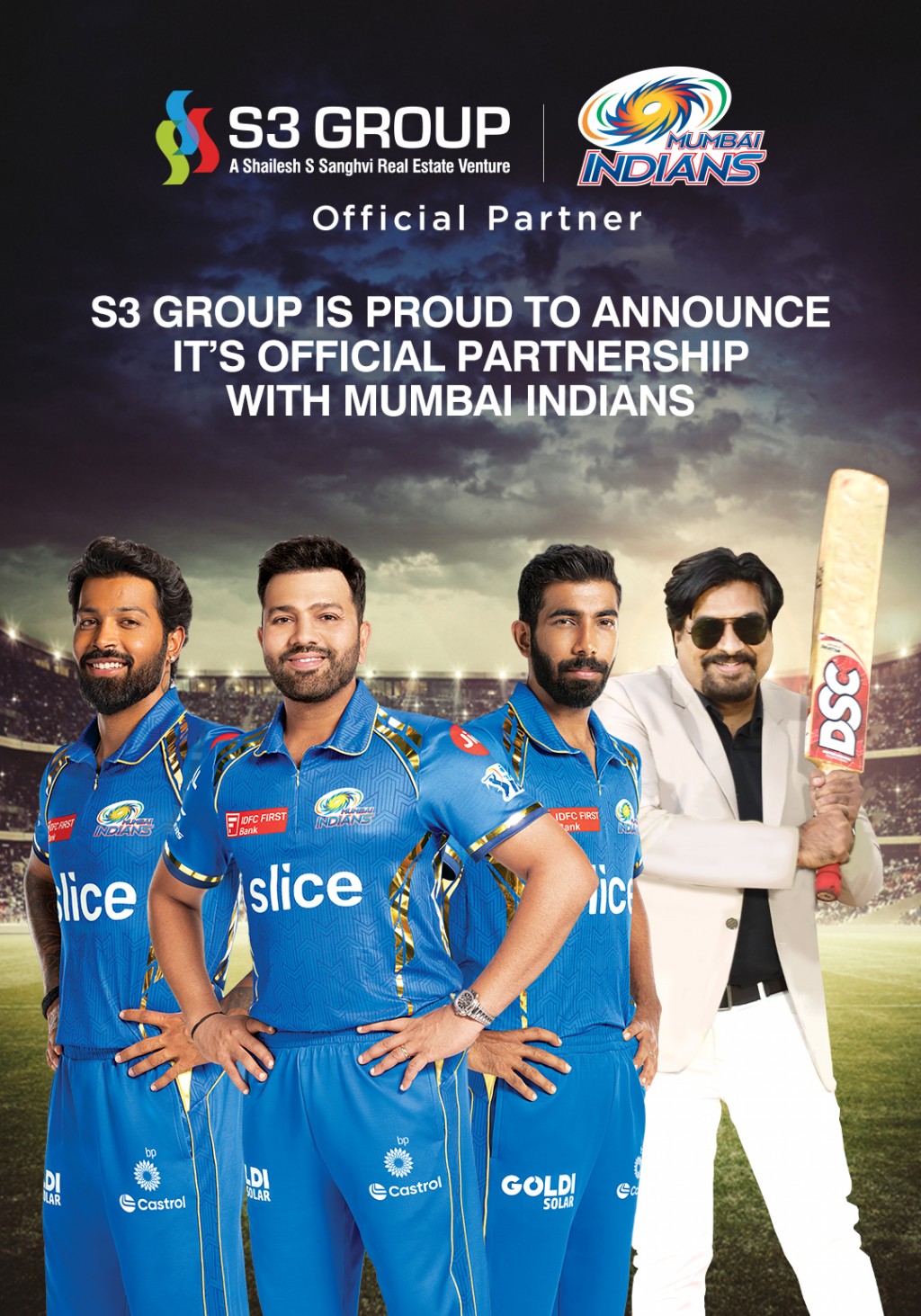S3 Group signs up as an official partner to Mumbai Indians - IssueWire