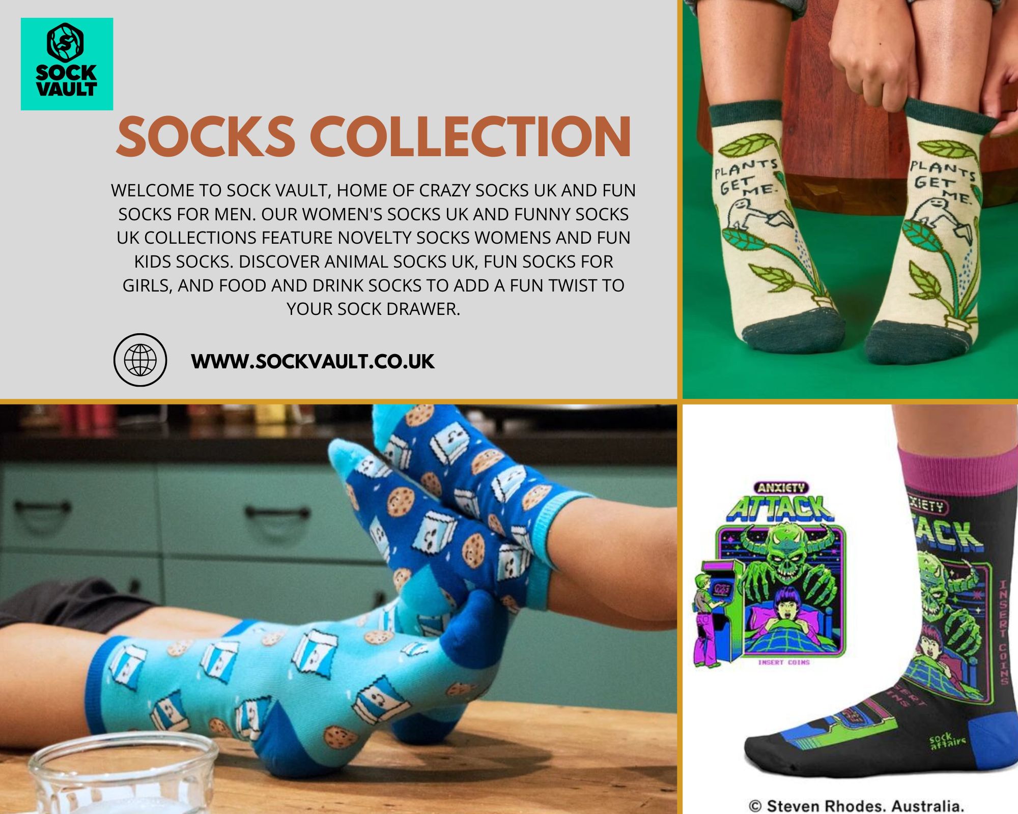 Discover the Joy of Fun Kids Socks at Sock Vault: Bright, Playful, and ...