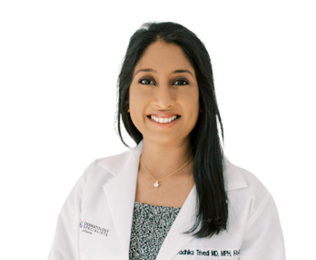 Radhika Trivedi, MD, MPH, FAAD, a Board-Certified Dermatologist with ...