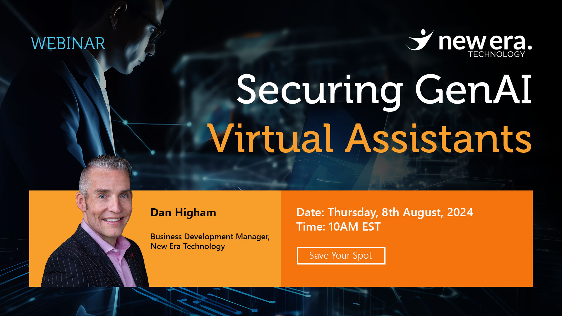 Live Webinar by New Era Technology: Securing GenAI Virtual Assistants ... Live Webinar by New Era Technology: Securing GenAI Virtual Assistants ...