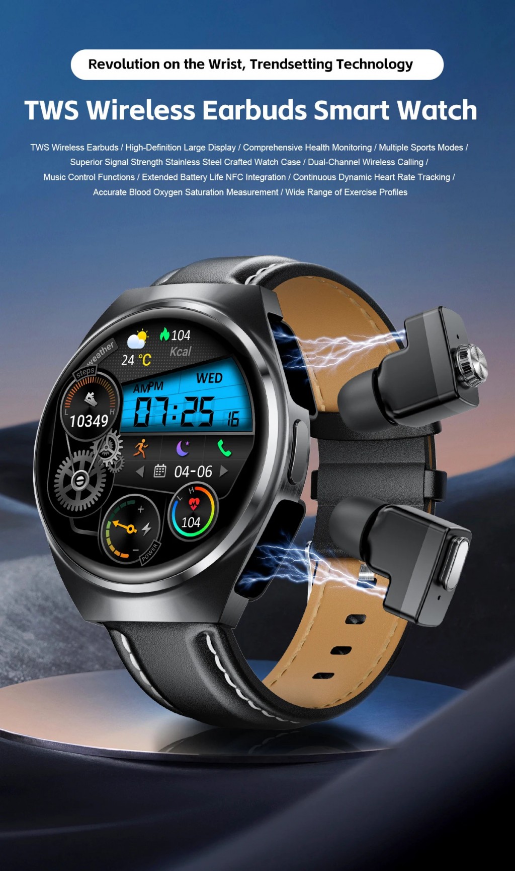 The New TWS Wireless Earbuds Smart Watch - IssueWire