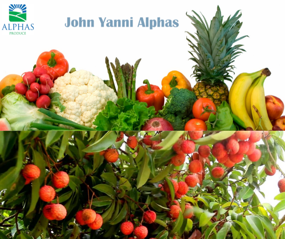 John Yanni Alphas Seeks Eyes Bigger Chunk of the Organic Produces ...
