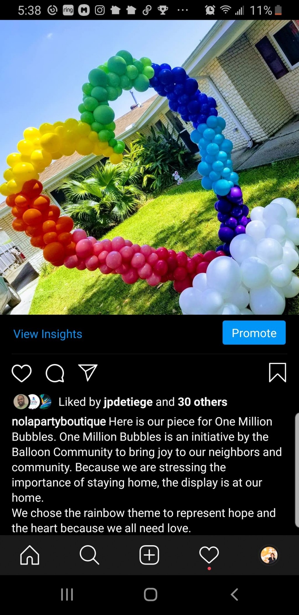 Local Balloon Décor Company participates in Global Campaign to Bring ...