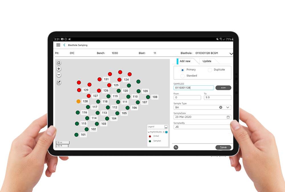 acQuire introduces new mobile data capture solution for open-pit grade ...