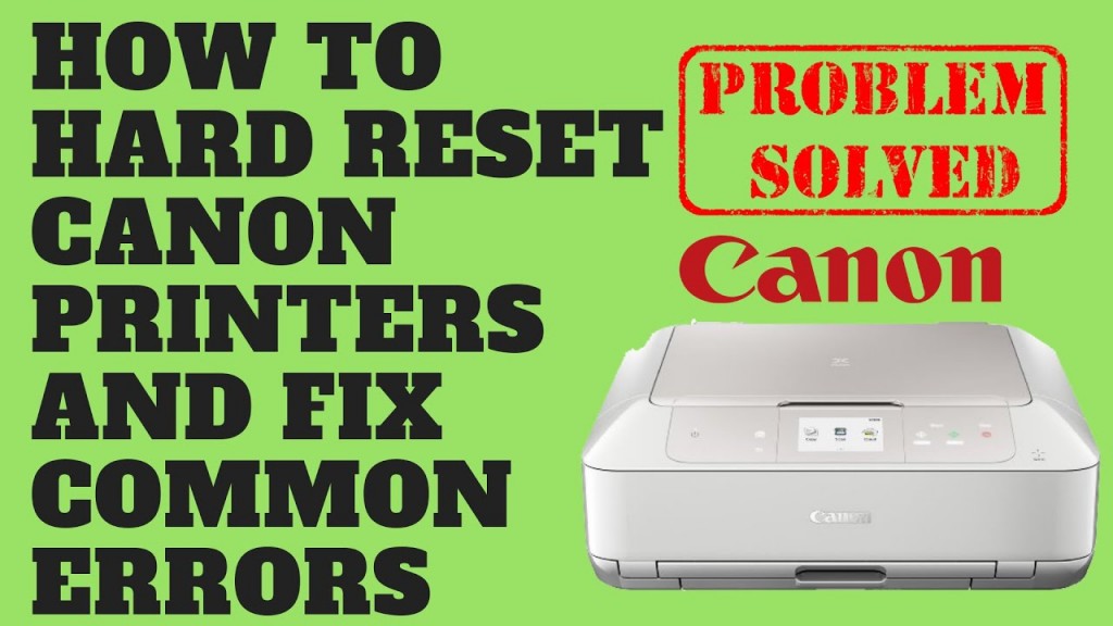 How To Fix Canon Printer Error Code 752 IssueWire How To Fix Canon Printer Error Code 752 IssueWire