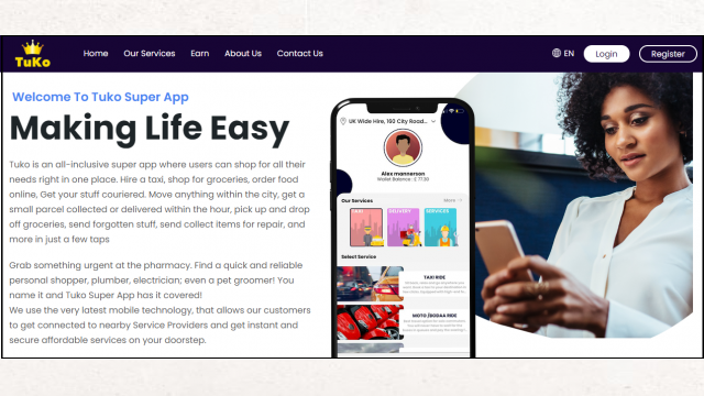 Bishop of Kingdom Church is here to Serve you with Tuko Super App ...