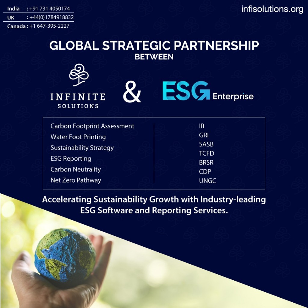 Infinite Solutions and ESG Enterprise Announce Partnership Streamlining ... Infinite Solutions and ESG Enterprise Announce Partnership Streamlining ...