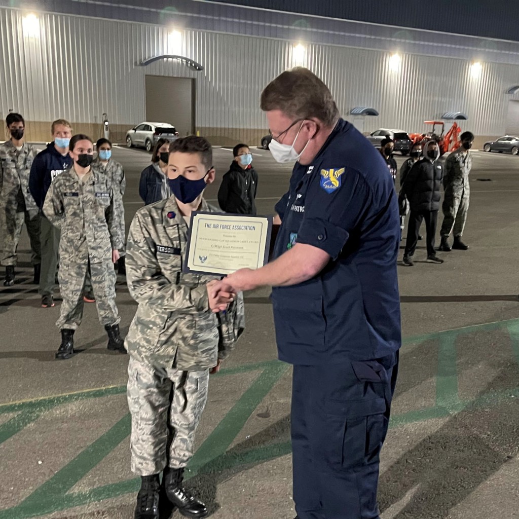 Tracy California Civil Air Patrol Cadet Awarded Air Force Association ... Tracy California Civil Air Patrol Cadet Awarded Air Force Association ...