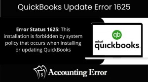 How To Resolve QuickBooks Update Error 1625? - IssueWire