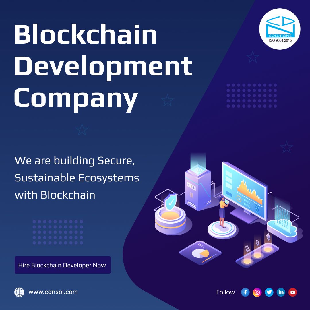 CDN Solutions Group Offers World-Class Blockchain App Development Solutions World Wide - IssueWire