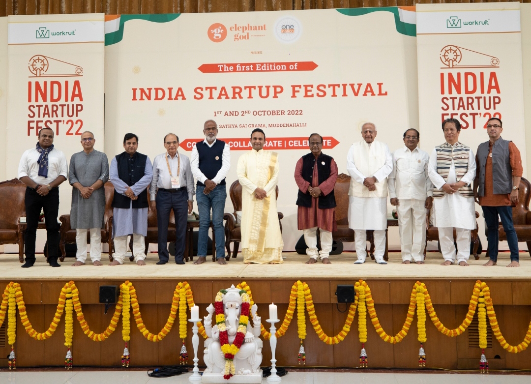 Redefining landscapes for StartUps in India at India Start-up Festival ...