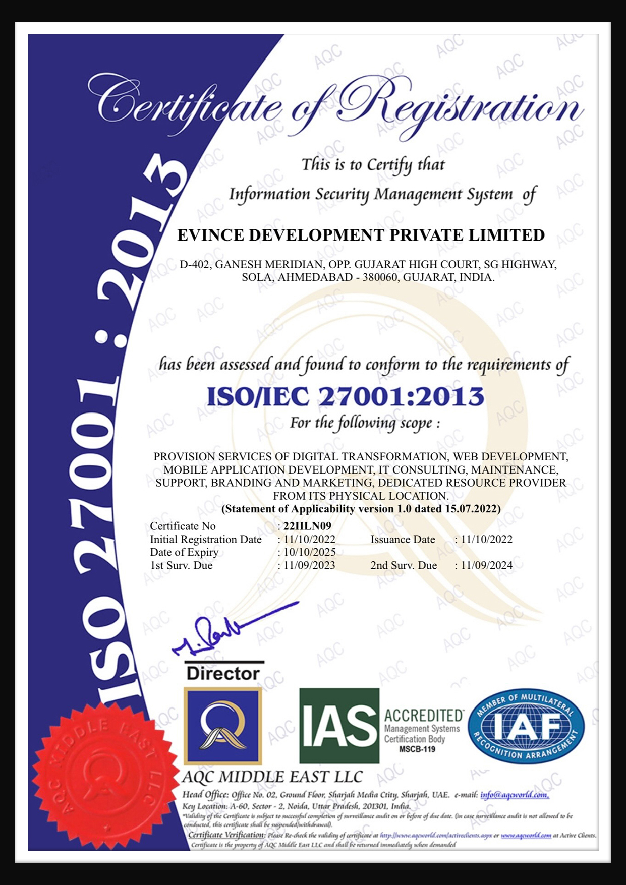 Evince Development EvinceDev Is Appraised As A CMMi Level 3 Certified