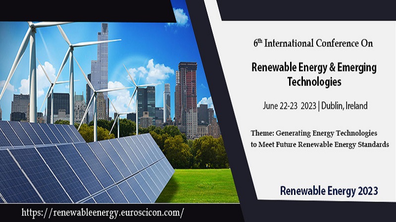 6th International Conference on Renewable Energy & Emerging ...