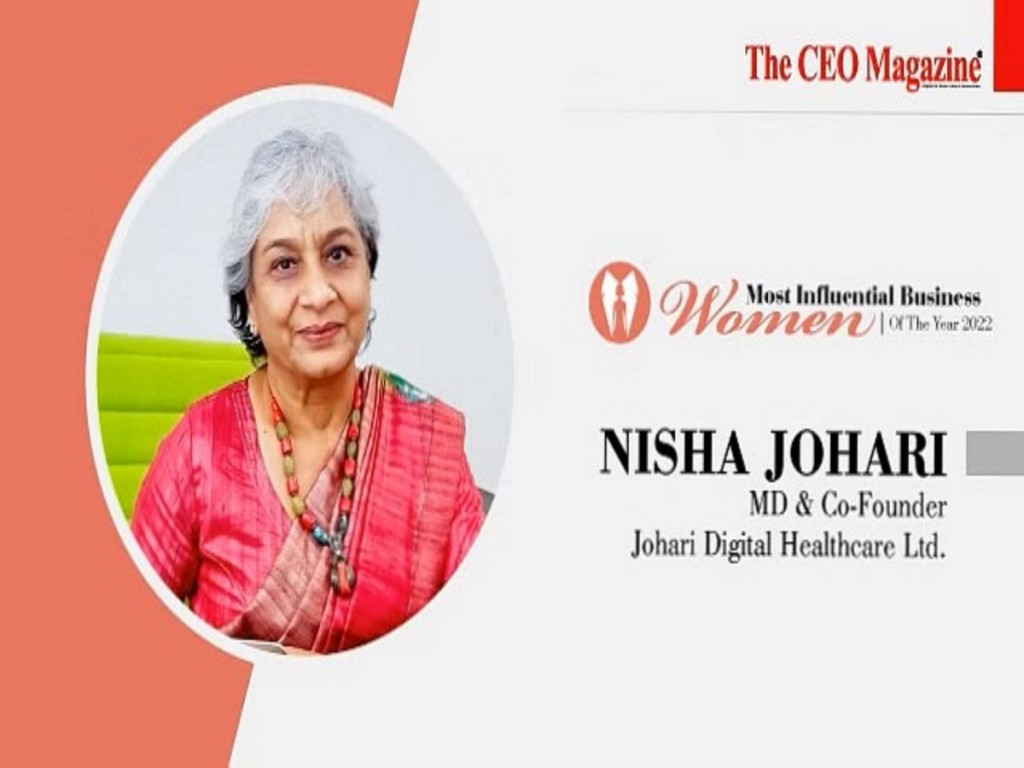 Mrs. Nisha Johari, MD & Co-Founder, JDHL: "Most Influential Business ...