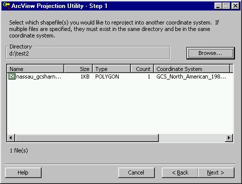 How To: Convert GCS HARN to Florida State Plane East NAD83