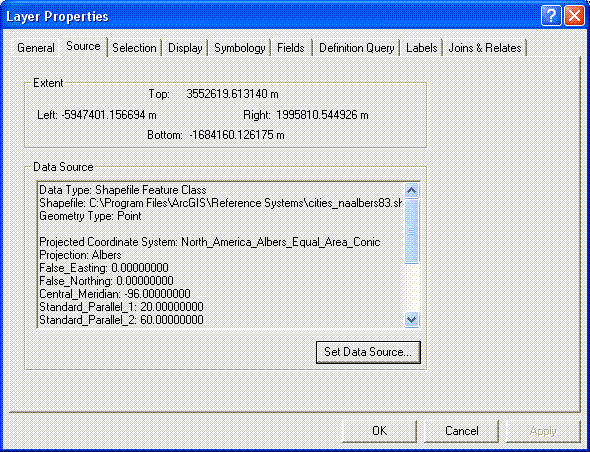 How To Check The Coordinate Systems Of The Data Frame And Layers In ArcMap