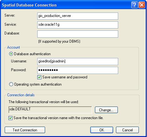How To: Use Oracle proxy authentication with ArcGIS