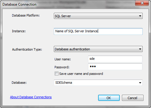 How To: Create an SDE schema geodatabase using the Enable Enterprise ...