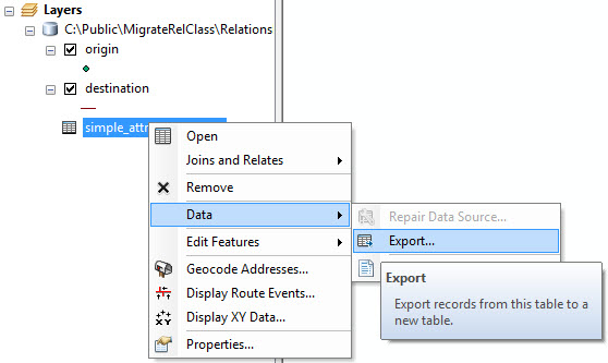 Bug: When the Migrate Relationship Class tool is run on an attributed ...