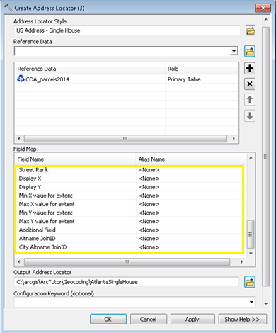 Problem: The ArcGIS Desktop version 10.5 US Address style template ...
