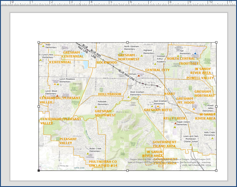 How To Set A Map Frame At The Center Of A Layout In ArcGIS Pro