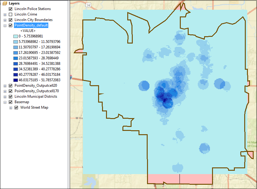 How To Create Heat Maps In ArcMap Using The Density Toolset