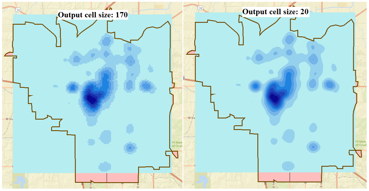 How To Create Heat Maps In ArcMap Using The Density Toolset