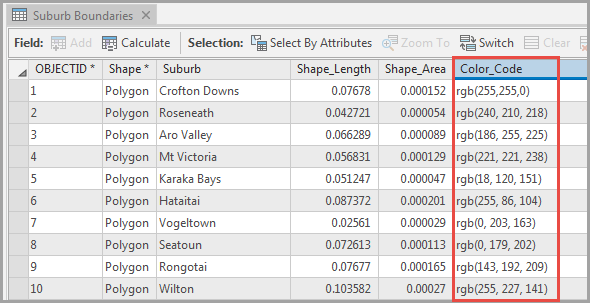 How To: Apply Hex or RGB color codes from an attribute field as a ...