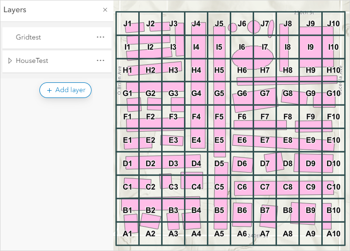 How To: Add a grid layer in ArcGIS Online
