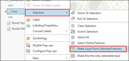 How To Copy Specific Line Features And Paste Them To Another Layer In ArcGIS Pro