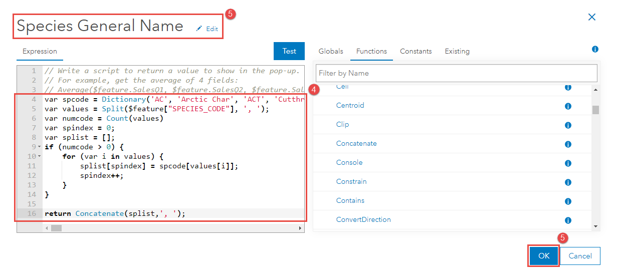 How To Change Multiple Values In A Field Of A Pop up Using Arcade 
