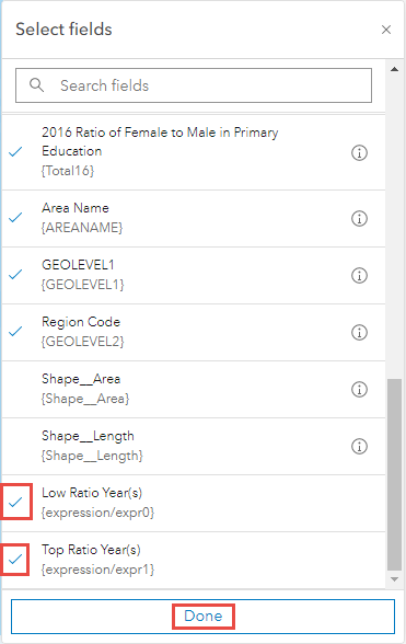 How To Compare Values From Multiple Fields And Return The Highest And Lowest Values Of A Pop up 