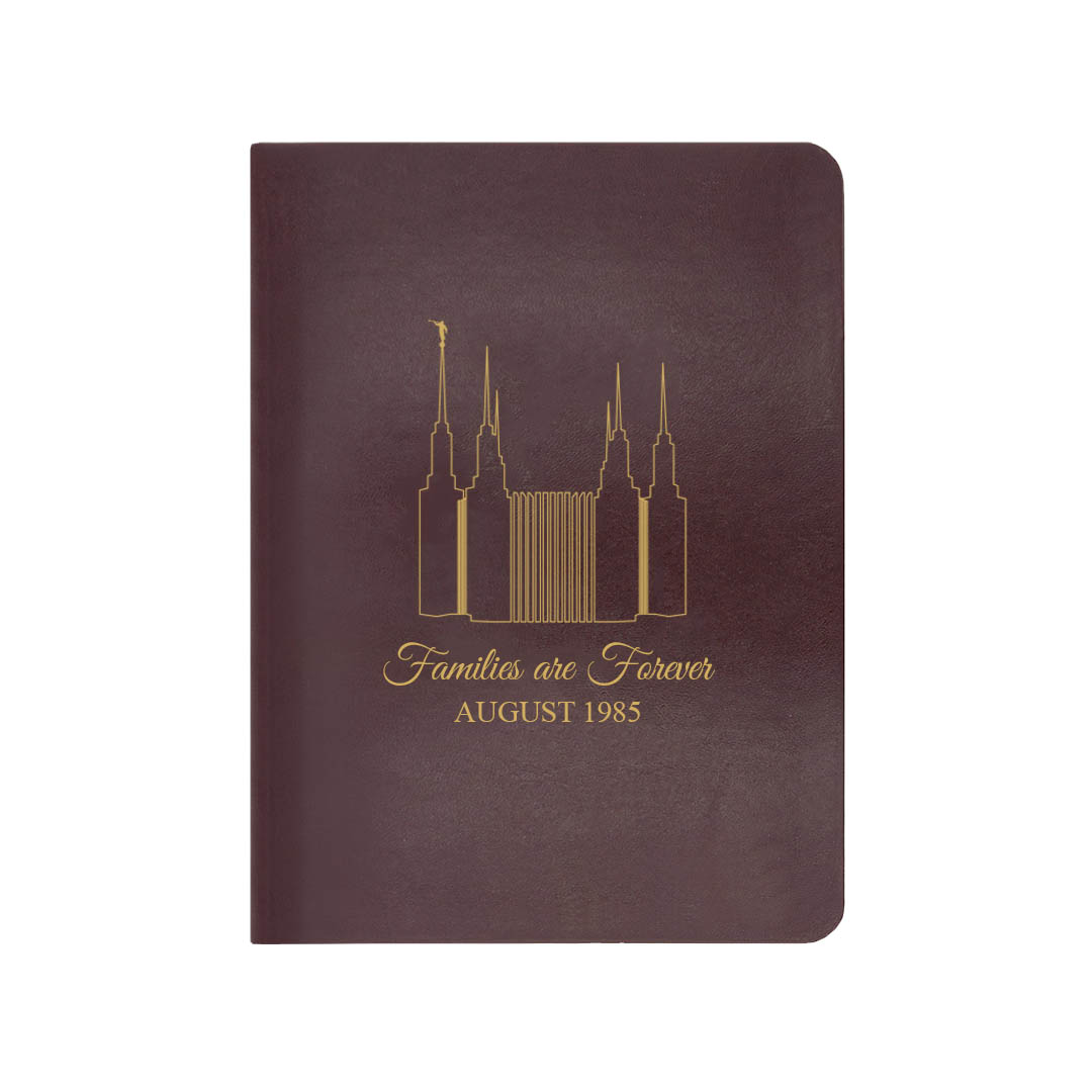 Personalized LDS Scriptures | Tempe Quad w/ Temple Outline, Dates & More.